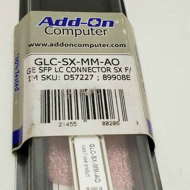 Lot of 8 Add-On Computer GLC-SX-MM-AO CONNECTOR MODULE NEW | eBay