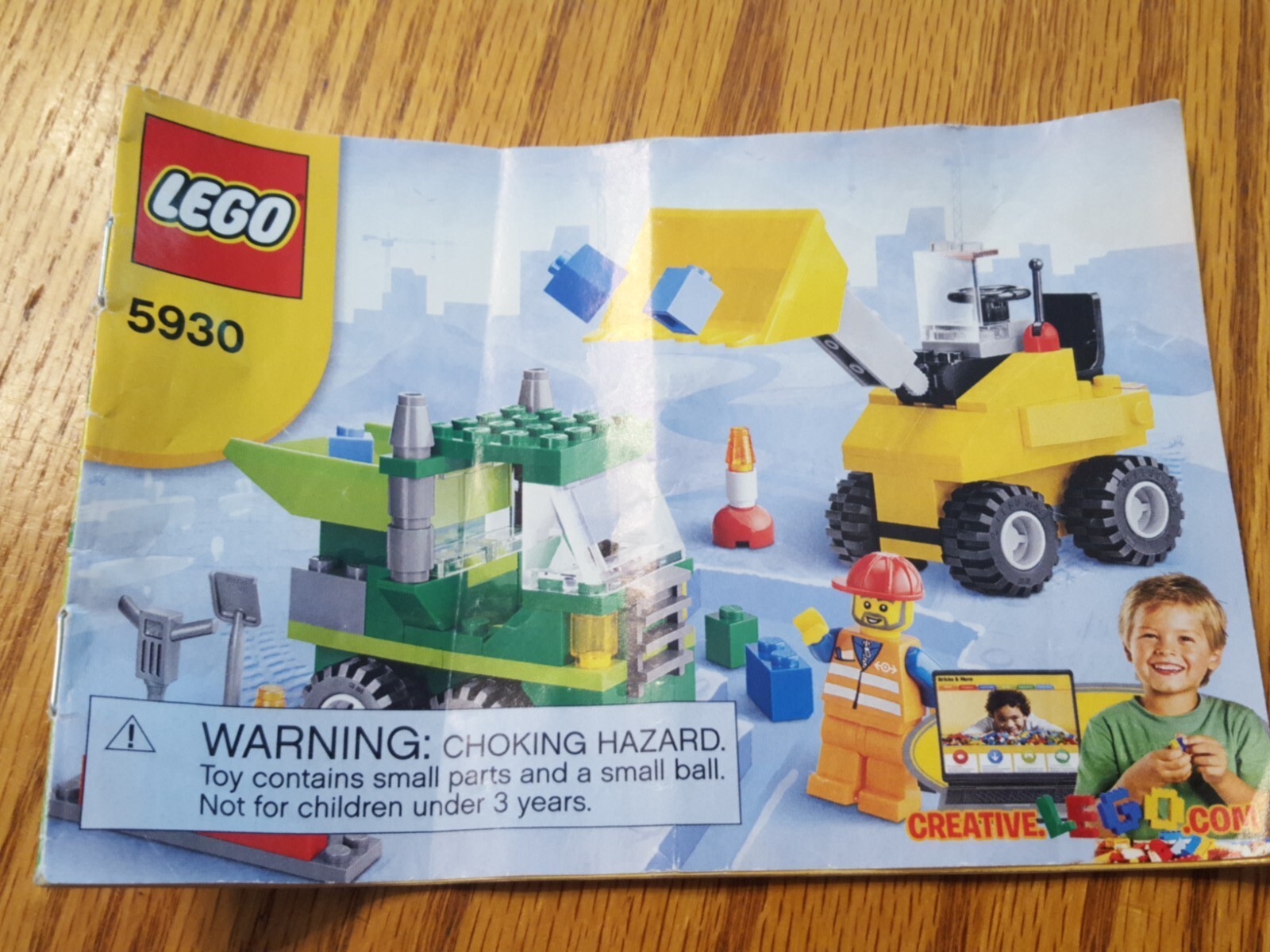 LEGO 5930 Road Construction 100% Complete NO BOX 673419144087| eBay