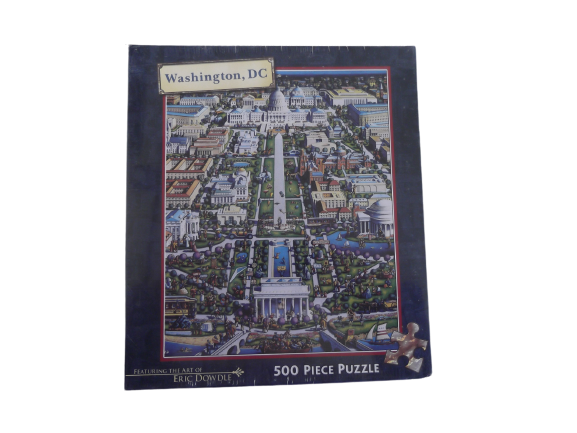 Eric Dowdle "Washington DC" 500 Piece 13" x 19" Jigsaw Puzzle Sealed ...