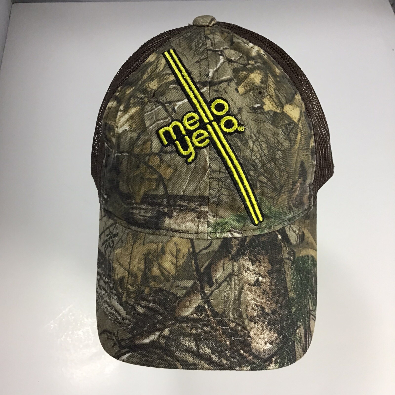 Mello Yello Realtree Camouflage Adjustable Mesh Strap back Hat Outdoor ...