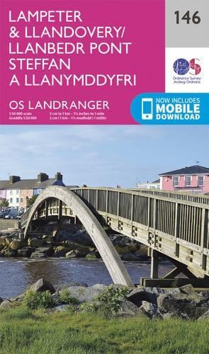 Lampeter & Llandovery (Map) OS Landranger Map (UK IMPORT) | eBay