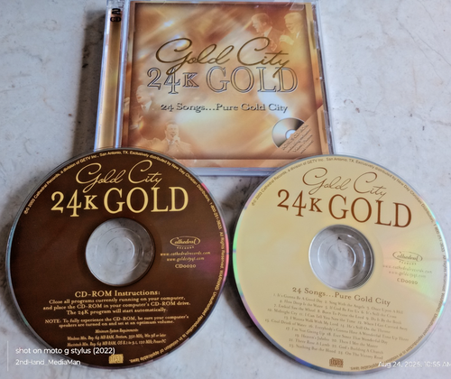 GOLD CITY 24K GOLD 24 SONGS PURE 2 DISC CD SET | eBay