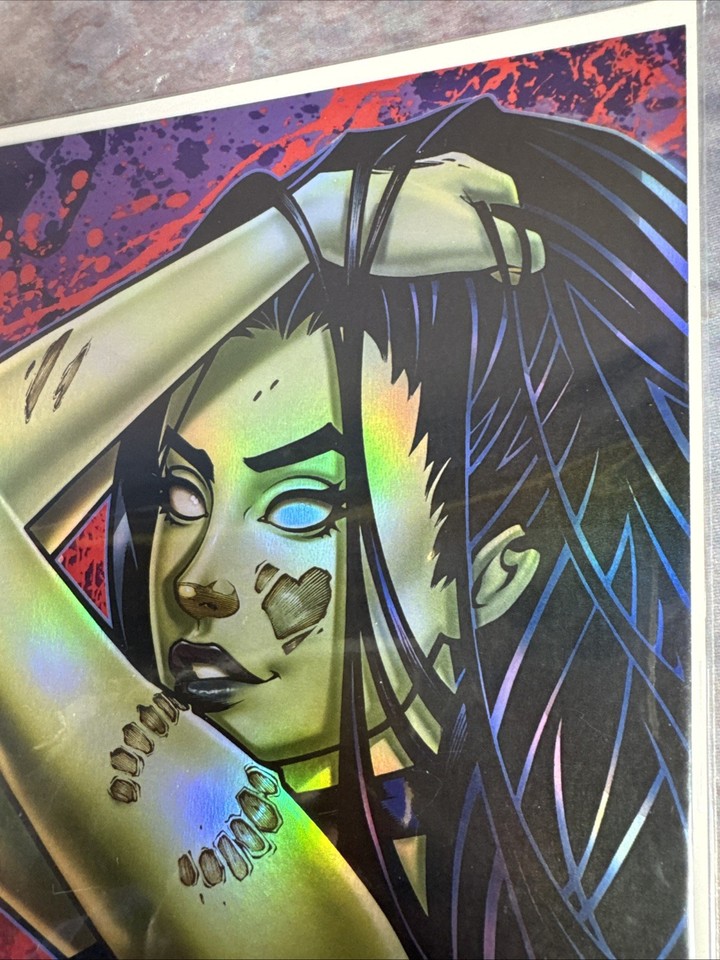 Zombie Tramp 56b C2E2 Edition Red Foil/Chrome Kickstarter Bill McKay ...