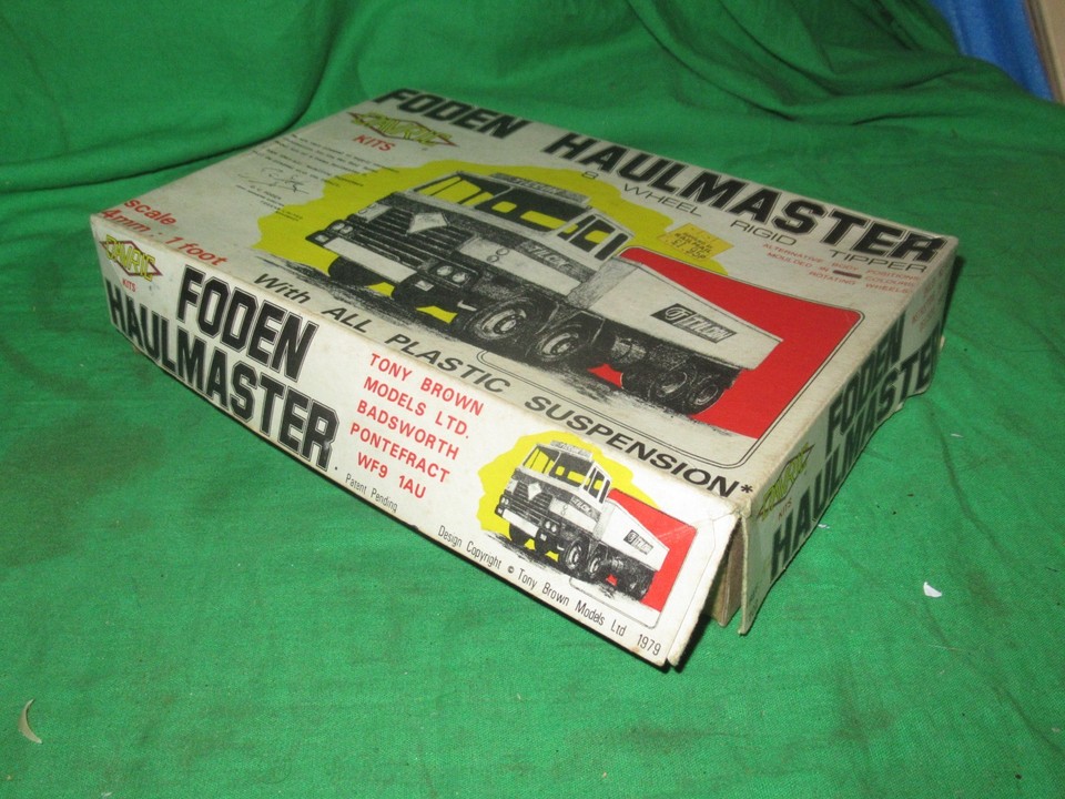 Davric Models 1/72nd scale Foden Haulmaster 8 wheel tipper unbuilt kit ...