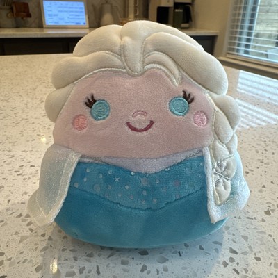 Squishmallow Disney Princess Frozen Elsa 5" Plush Stuffed Toy Kellytoy ...
