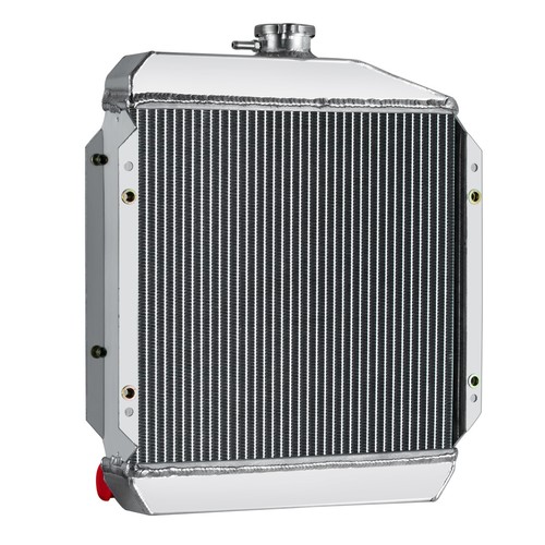 3 ROW TRACTORS ALUMINUM RADIATOR FIT YANMAR 3TNE74 DIESEL #119621-44500 ...