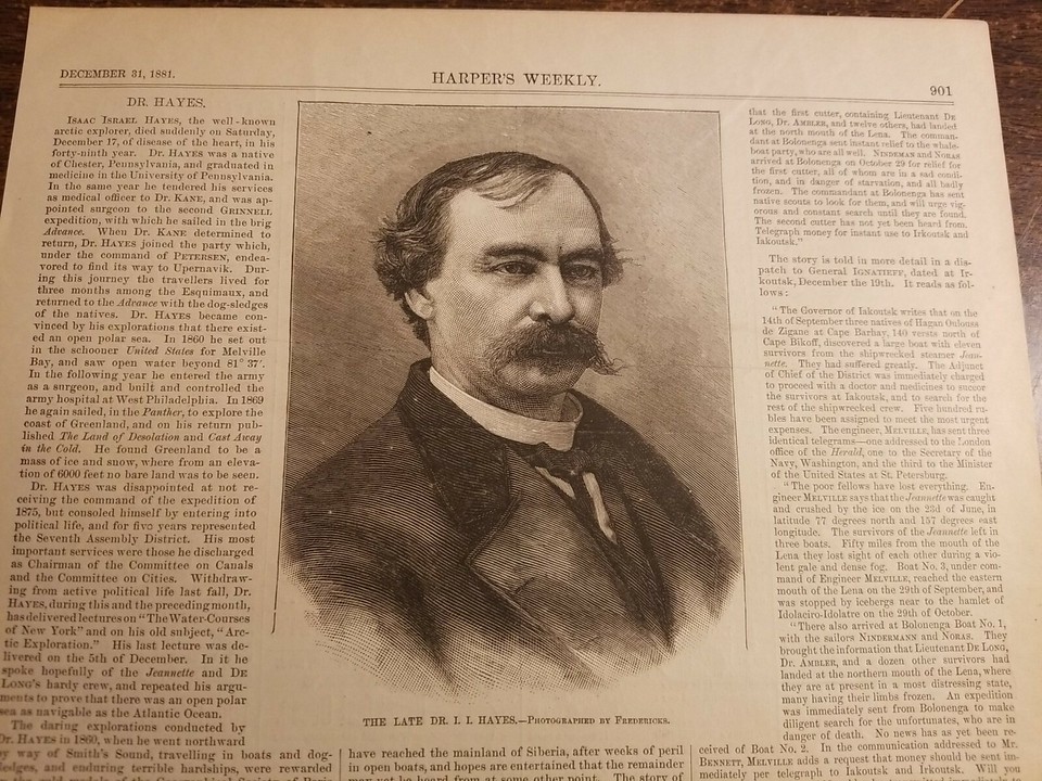 [#1219] The Arctic Exploring Steamer "Jeannette" crushed In The Ice. | eBay