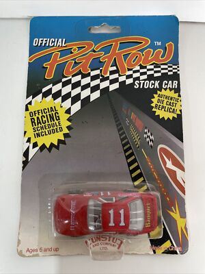 1992 Nascar official pit row #11 Baby Ruth stock car diecast replica 1: ...