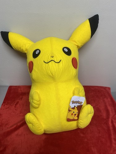 Large Jumbo 19" Pokemon Pikachu Giant Plush Toy Carnival fair Game ...
