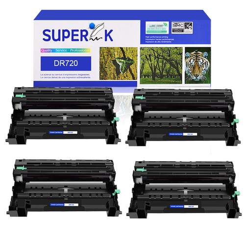 4pk DR720 720 Drum Unit For Brother HL-6180DW HL-6180DWT MFC-8950DW MFC ...