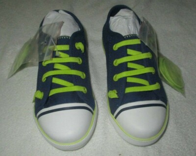 UMI NEW Boys Size 11 11.5 US 29 EU Blue Green Sneakers Athletic Shoes ...