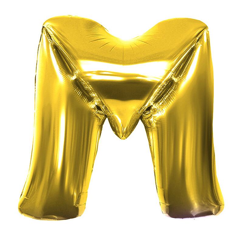 16" 40" Inch Gold Number Alphabet A-Z Letters Balloons Birthday Baby ...