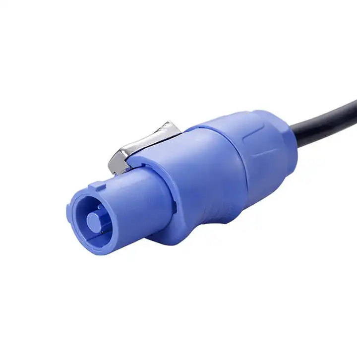 5ft blue PowerCon NAC3FCA to male Edison Power Cord Connector Cable 20A ...