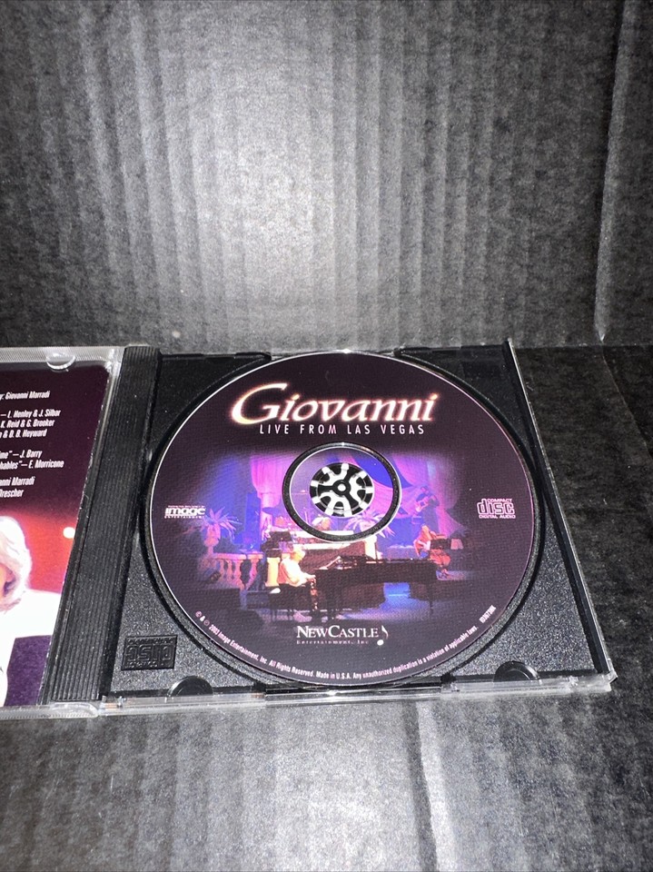 Live From Las Vegas by Giovanni (CD, 2004) 14381367324 | eBay