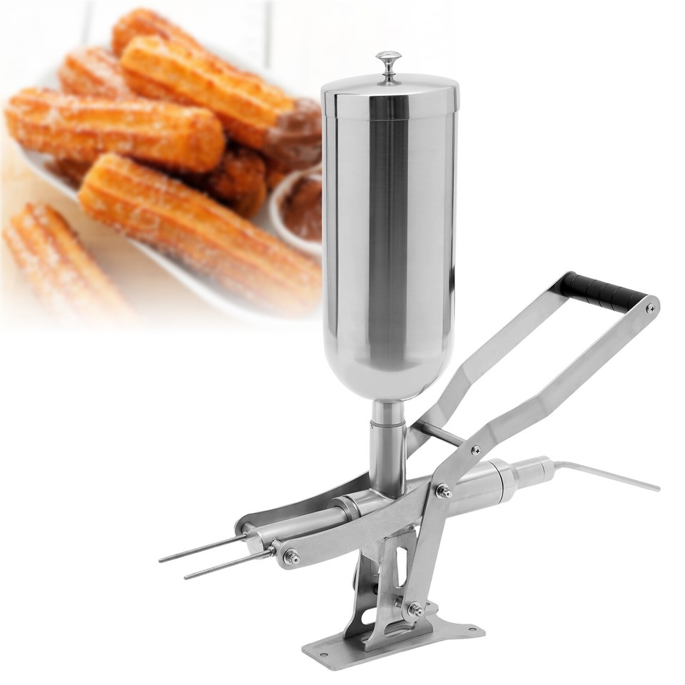5 L Manual Churros Filler Stainless Spain Churro Donuts Maker Filling ...