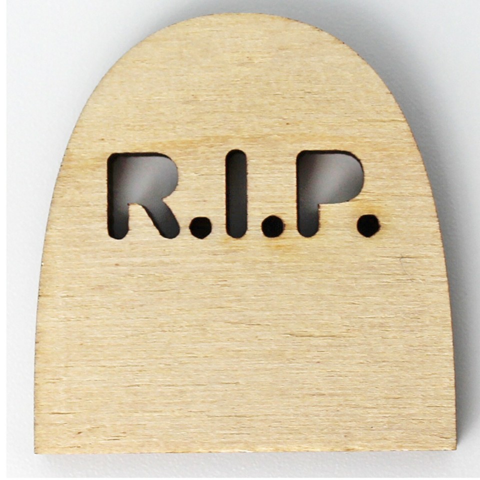 Tomb Stone Halloween Grave ALL SIZE Wood Cutout Crafts Door Hanger ...