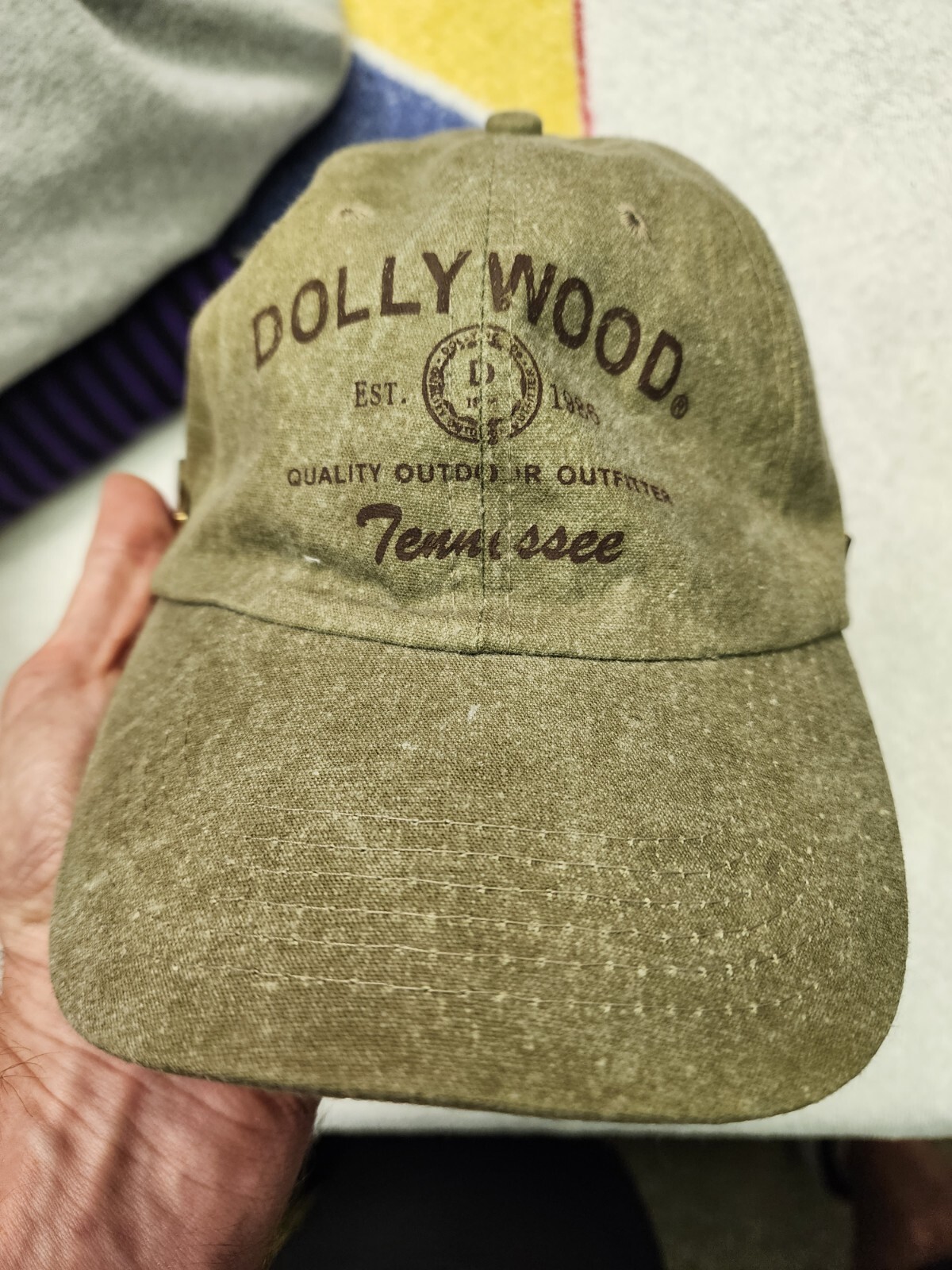 Vintage Dollywood Hat Pigeon Forge Tennessee Cap Adju… - Gem