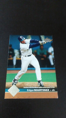 💎1997 Upper Deck Baseball #179 Edgar Martinez - Seattle Mariner FREE ...