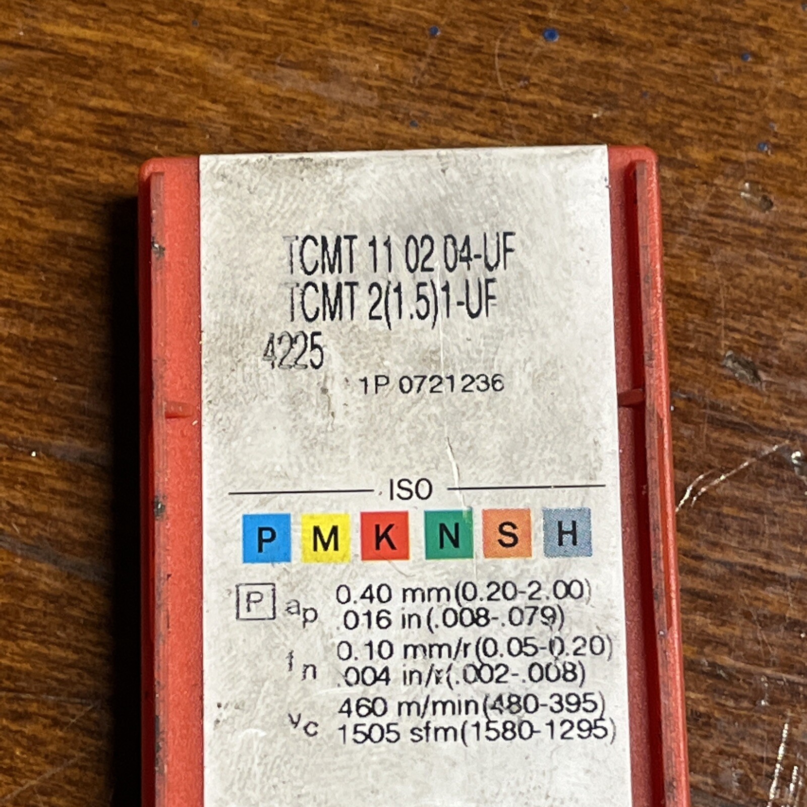 Sandvik Coromant TCMT 11 02 04-UF Carbide Turning Insert - 5 Piece | eBay