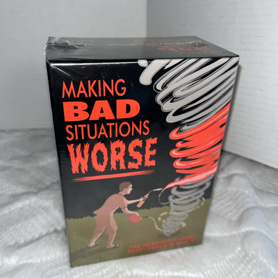 Making Bad Situations Worse Card Game Campy Part Game for Adults NEW ...