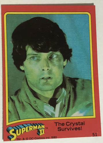 Superman II 2 Trading Card #51 Christopher Reeve | eBay