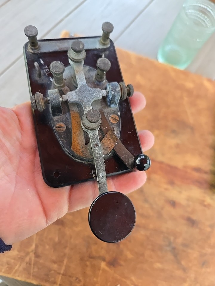 Vintage J-38 Military Telegraph Morse Code Key WWII Signal Corps ...