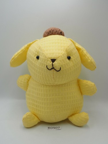 Pompompurin Purin B0902 Waffled Sanrio Eikoh 1998 Plush 6" Toy Doll ...