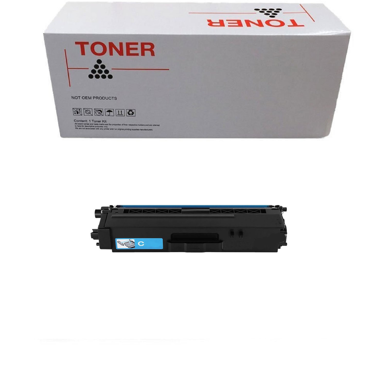 BROTHER TN-326 TONER COMPATIBILE NO ORIGINALE 1 4 5 BK C M Y 4000 ...