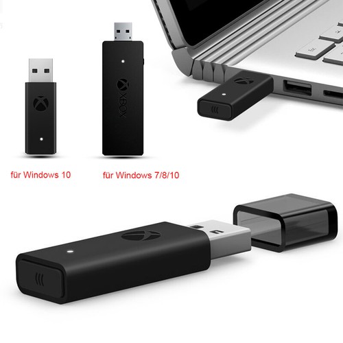 Für Wireless Xbox One Controller Adapter Empfänger Stick Windows 10 PC USB DE | eBay