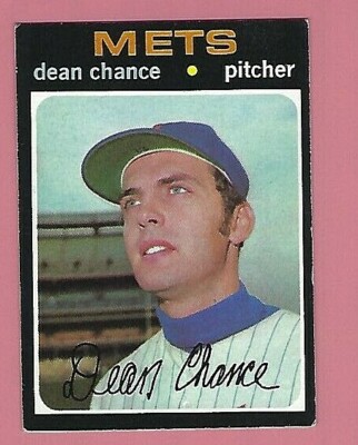 1971 TOPPS DEAN CHANCE BASEBALL CARD #36 | eBay
