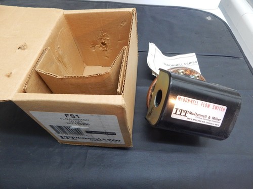 ITT MCDONNELL & MILLER 113200 FLOW SWITCH 100PSI 1/2" NPT SF1 -USA FAST ...