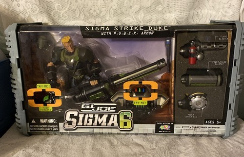 GI Joe Sigma Six Sigma Strike Duke Action Figure With Power Armor ...