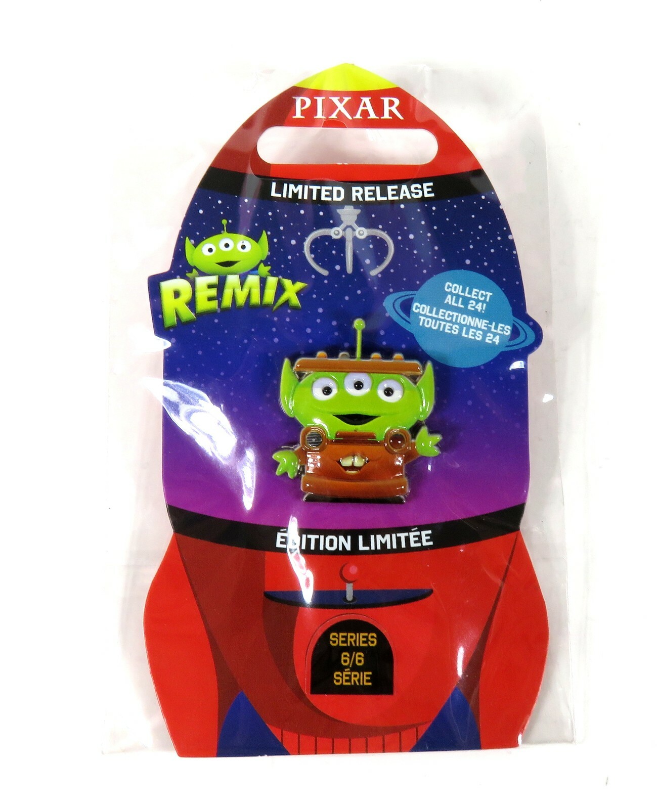 Disney Pixar Toy Story Alien Remix Cars Tow Mater Pin Limited Brand New ...