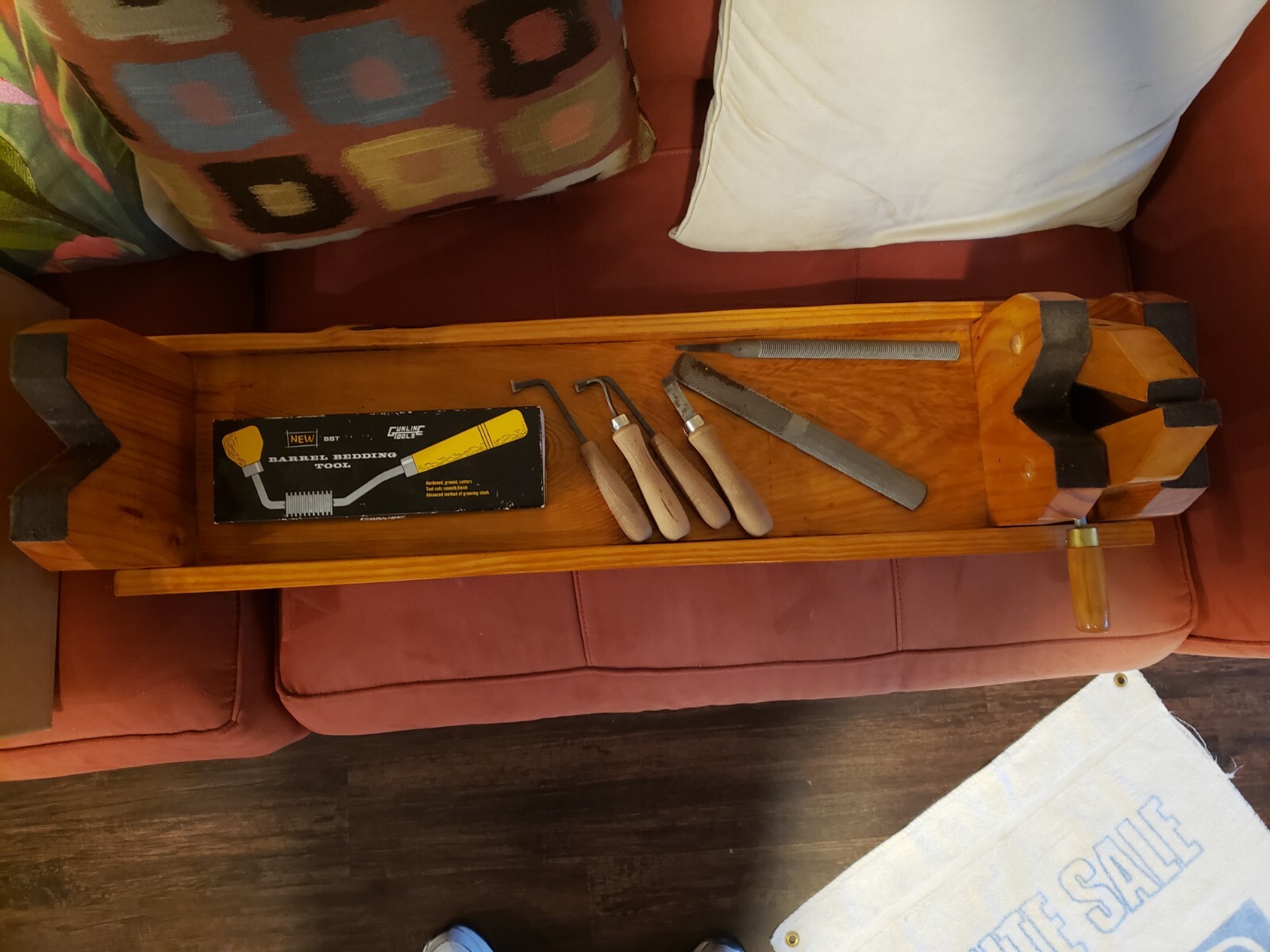 Set of Firearm Stock Inletting Tools - Used Once = Bought from Brownell ...