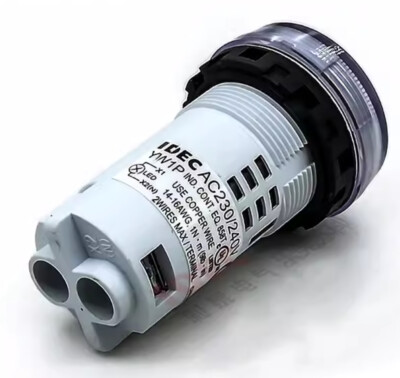 1pcs IDEC Panel Indicator Signal Lamp 220V YW1P-1UQM3PW | eBay