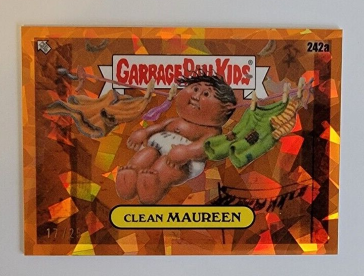 2023 GARBAGE PAIL KIDS SAPPHIRE EDITION #242A CLEAN MAUREEN ORANGE #17/ ...