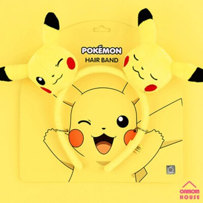 Pokemon Pikachu Head Hair Band Accessories Party Kids Cosplay Anime ...