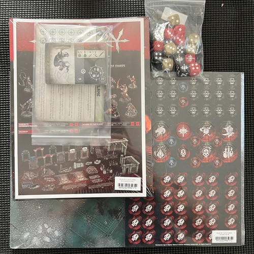 Warhammer AoS Warcry Catacombs Dungeon Double Sided Game Board W Rules ...