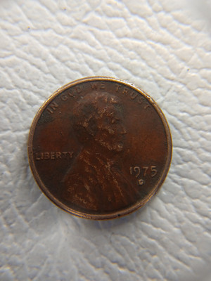 1975 Denver Red Brown Lincoln Penny, Small Date | eBay