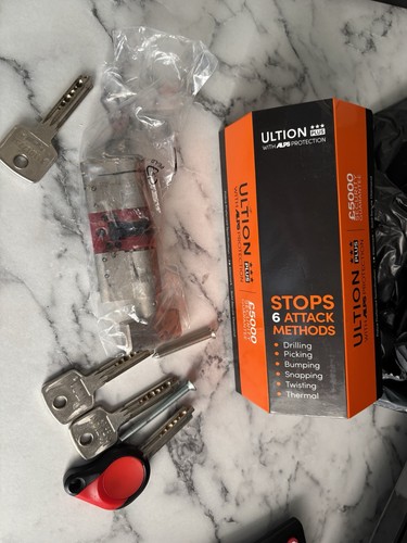 Ultion 3 Star Thumbturn Eurocylinder 30INT/30EXT with 5 Keys | eBay UK