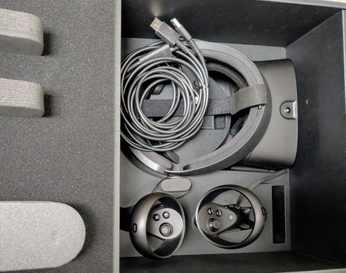 OCULUS RIFT S PC POWERED VR GAMING HEADSET COMPLETE IN BOX 726084110977 ...