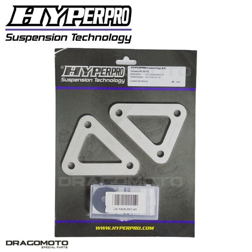 YAMAHA YZF-R6 600 1999-2001 Kit de rabaissement HYPERPRO LK-YA06-001-40 ...
