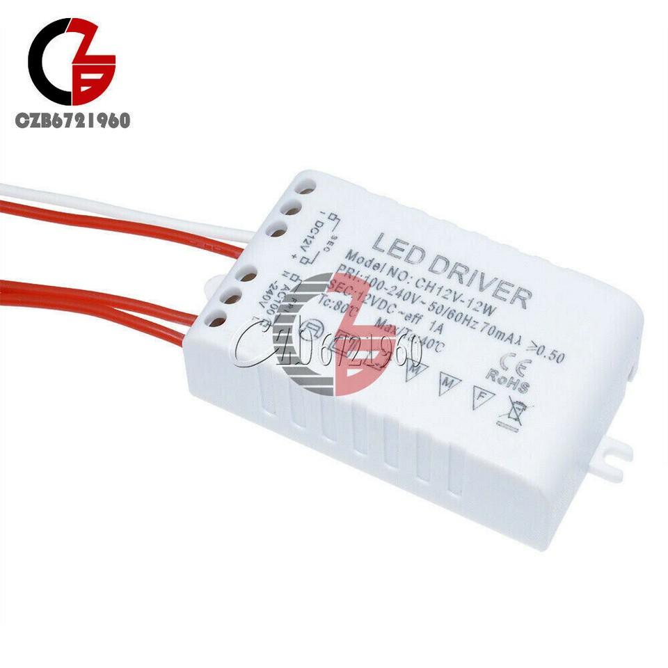 6W 10W 12W 18W 30W 40W LED Power Supply LED Driver Transformer DC 12V ...
