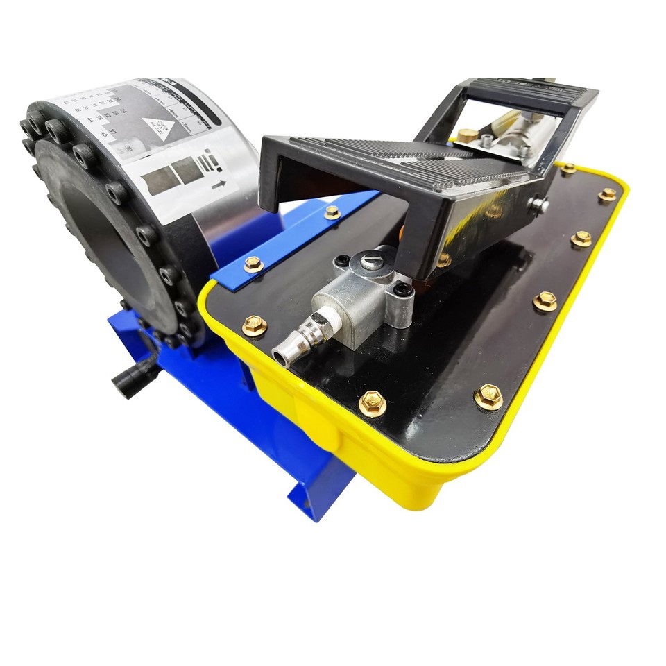 1" Pneumatic Hose Crimper Hydraulic Portable Crimping Clamping Machine ...