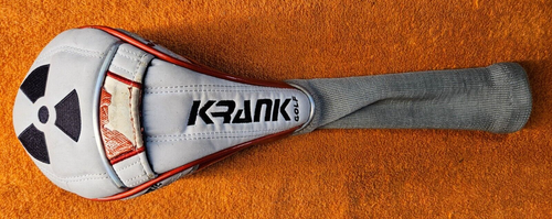 KRANK GOLF FAIRWAY WOOD HEADCOVER WHITE - RED - SILVER | eBay