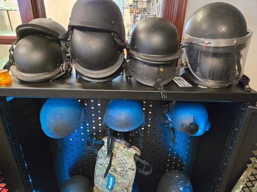 Second Chance PST SC 650 LEVEL IIIA BALLISTIC HELMET RIOT BLACK LAW ...