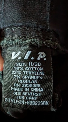 VIP Jeans Women Black Casual Pants 11/24cotton Spandex | eBay