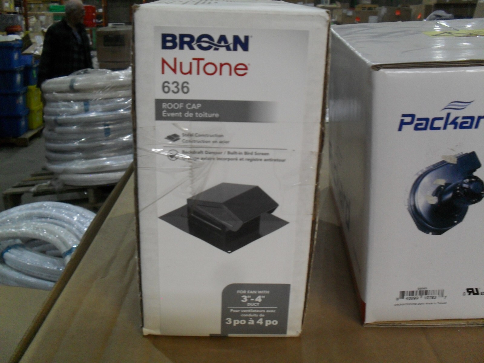 Broan Nutone 636 Roof cap 3"-4" | eBay