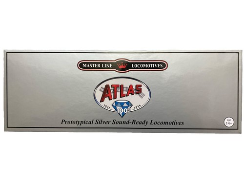 NEW Atlas Master Silver HO MP-36 Locomotive MBTA #010 | eBay