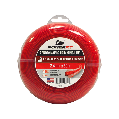 Powerfit 2.4mm x 50m Co Extruded Dimpled Trimmer Line | eBay Australia